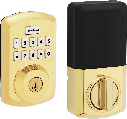 Powerbolt 250 Polished Brass Single Cylinder Smartkey Electronic ...