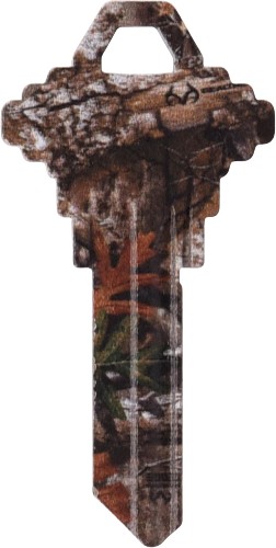 Green #68 Sc1 Brass House/Entry Key Blank