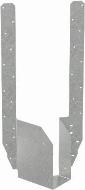 Single 2-in x 4-in 16-Gauge G90 Galvanized Angled Joist Hanger