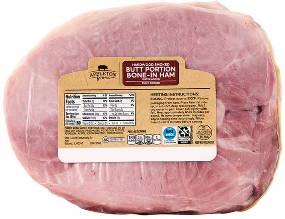 Smoked Ham Butt Portion